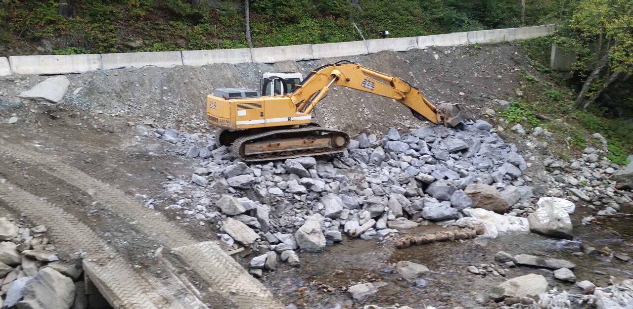 River Bank and Roadway Stabilization - Blow & Cote, Inc., Morrisville, VT